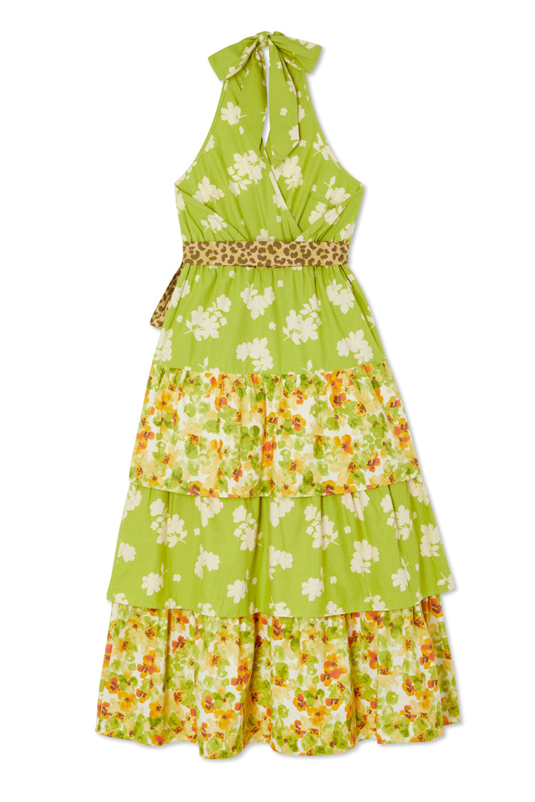 Floral And Leopard Matilda Wrap Dress – Never Fully Dressed