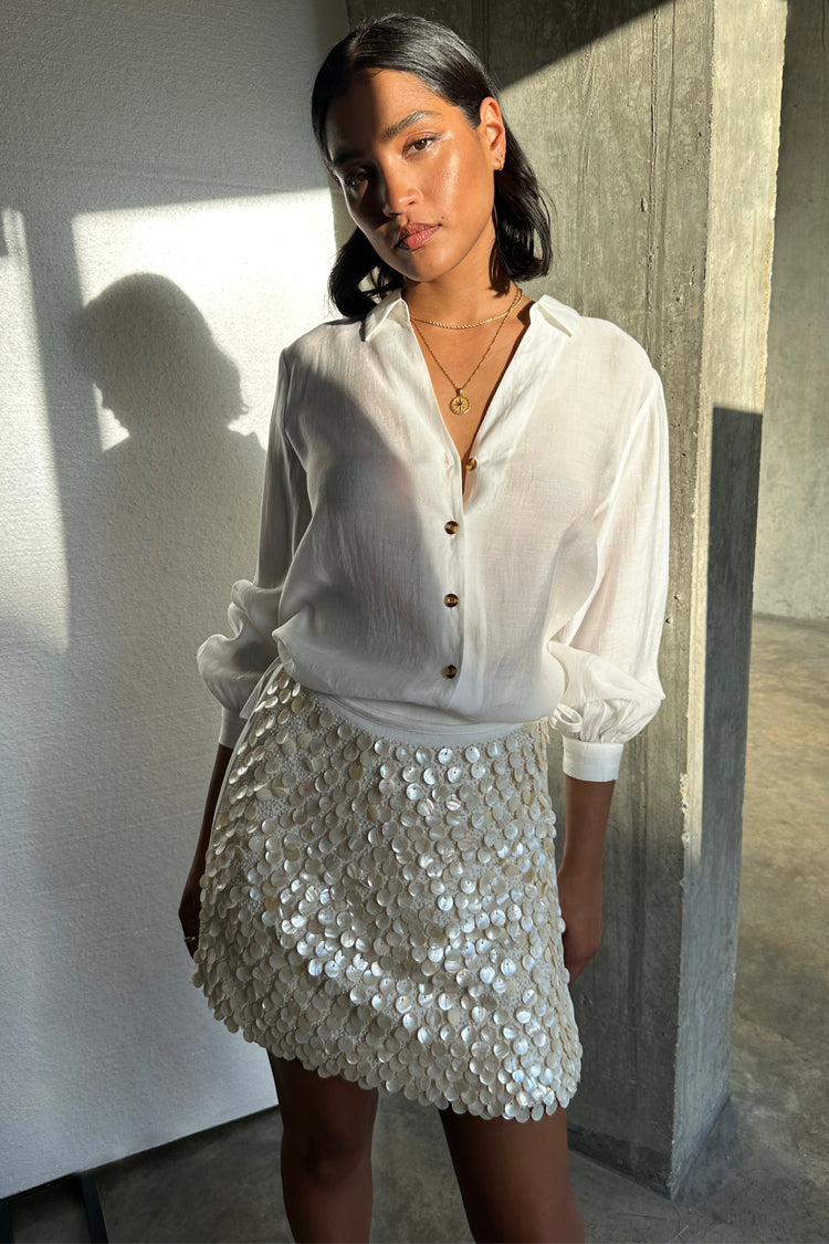 White Miley Shirt – Never Fully Dressed