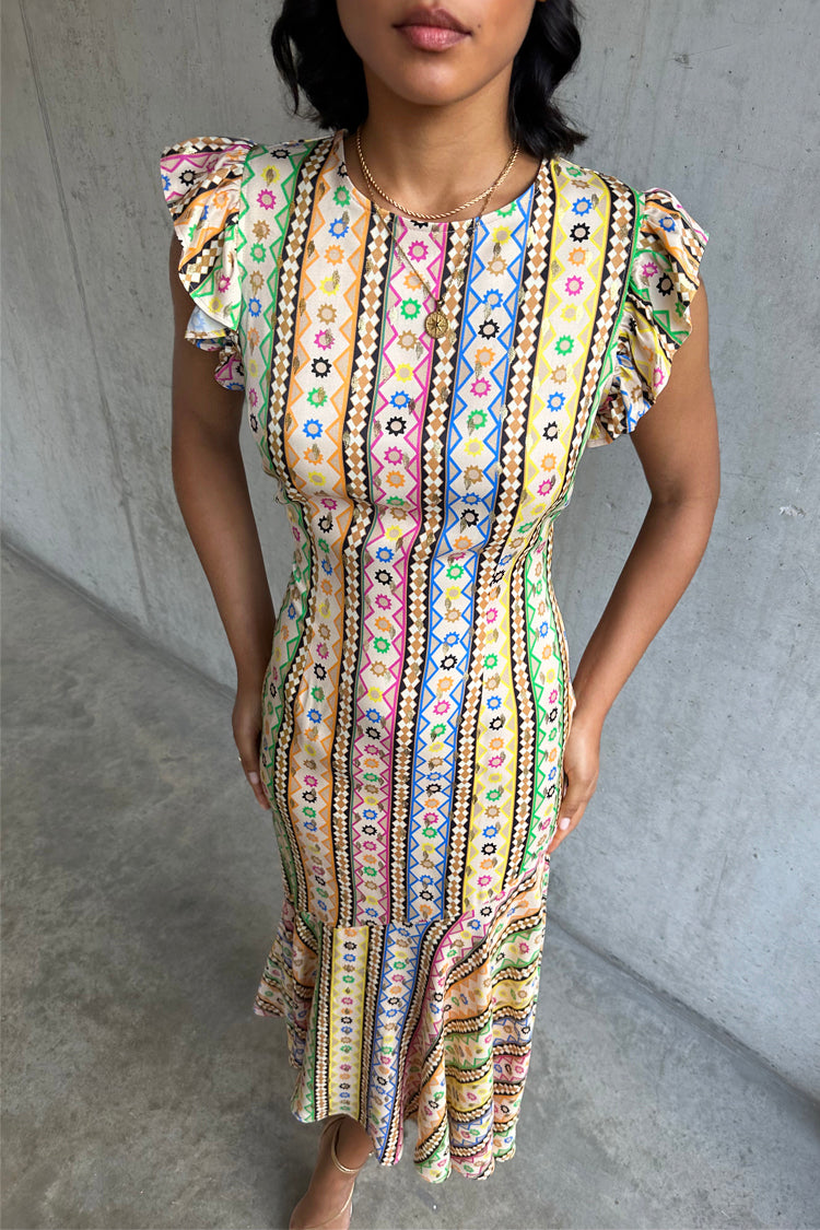 Fiesta Remi Midi Dress – Never Fully Dressed